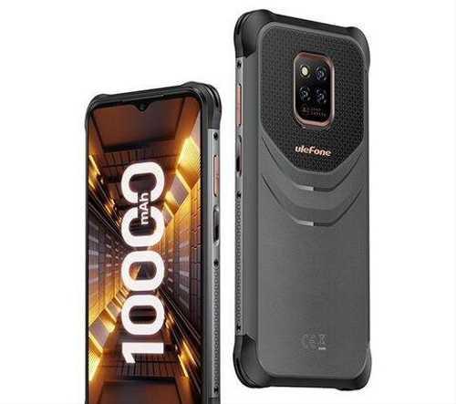 Защищеный UleFone+ Helio G85+10000мА+ 6/128GB+ NFC