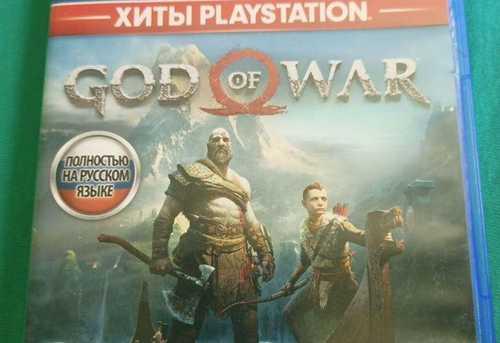 Игра для приставки PS4 God of War 4