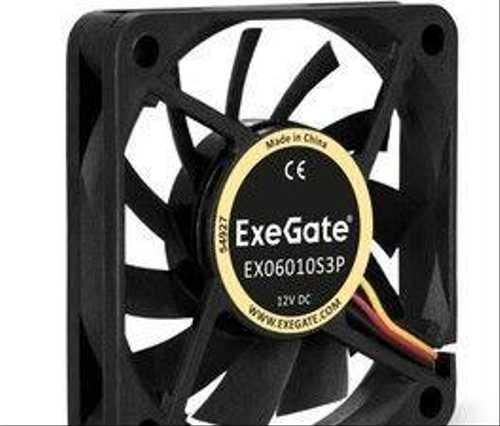 FAN EX06010S3P ExeGate 12v 3PIN 30см провод втулка