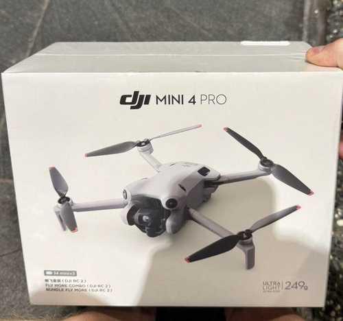 Квадрокоптер dji mini 4 pro fly more combo