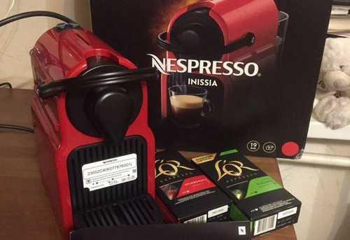 Капсульная кофемашина nespresso inissia c 40