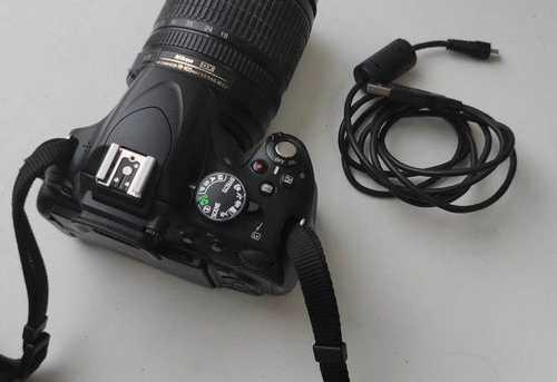 Фотоаппарат Nikon d5100 объектив 18-105mm