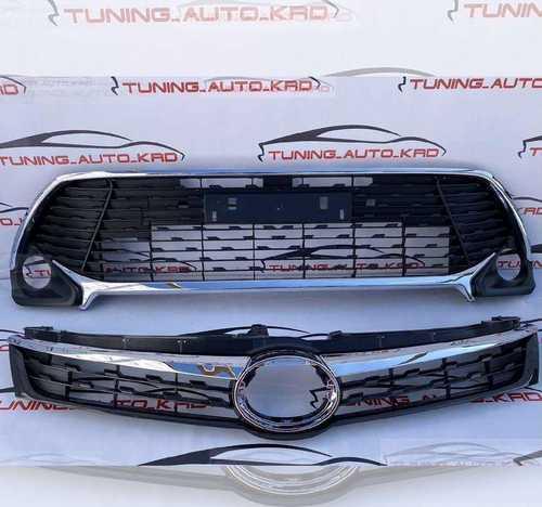 Решетка радиатора Toyota Camry 55 exclusive