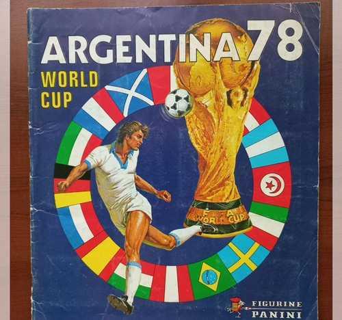 Альбом,наклейки argentina 78 panini