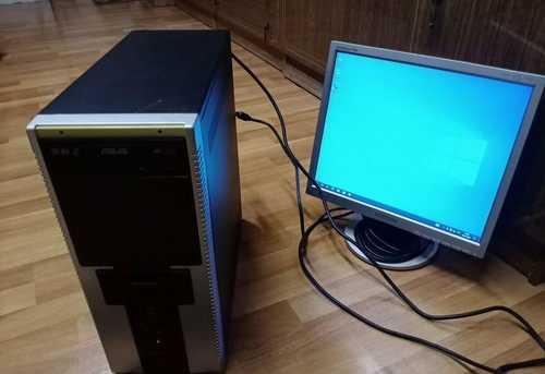 Компьютер - Системный блок + Монитор