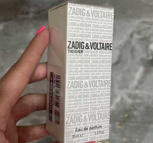 Духи Zadig & Voltaire This is Her Задиг и Вольтер