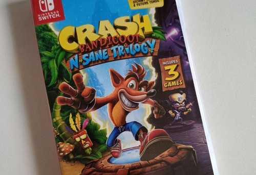 Crash bandicoot N'sane trilogy Nintendo switch