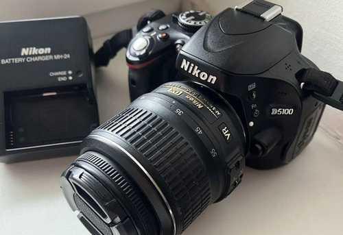 Фотоаппарат Nikon d5100 с объективом 18-55mm VR(19
