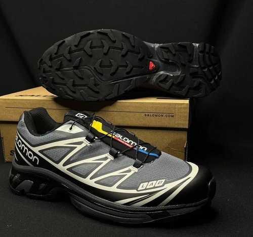 Мужские Salomon XT6 Black&Grey