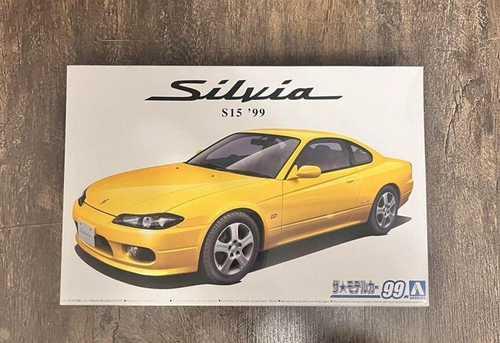 Сборная модель Nissan Silvia s15 от Aoshima
