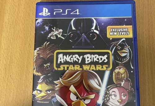 Игра для приставки ps4 Angry Birds Star Wars