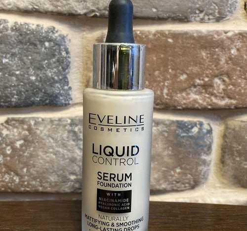 Крем тональный для лица eveline liquid control