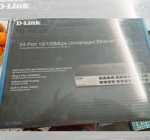 Коммутатор D-Link des-1024D