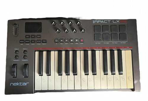 Nectar impact lx 25 синтезатор