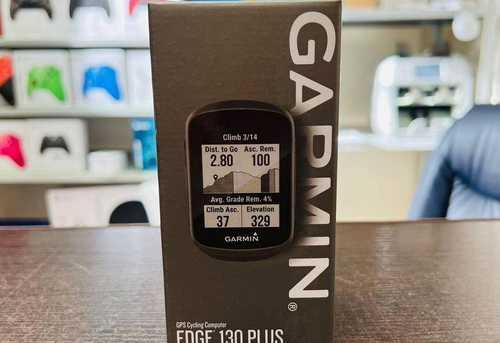 Велокомпьютер Garmin Edge 130 Plus, черный