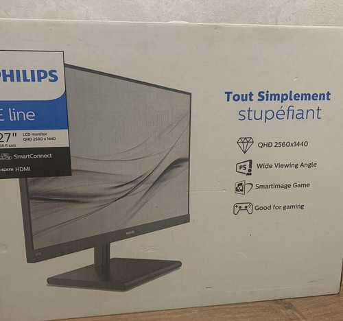 Монитор Philips 275E1S 2560x1440/75