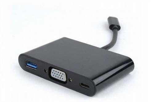 Переходник USB Cablexpert A-CM-VGA3in1-01 USB Typ
