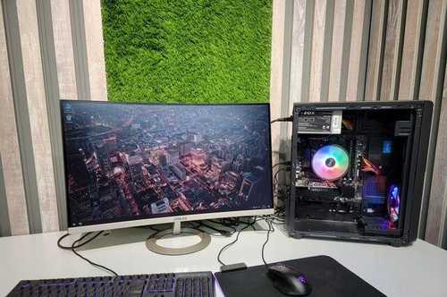 Игровой пк Ryzen2600/GTX1050ti/8GB