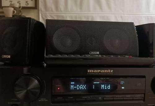 Marantz NR1403 + Canton movie 135(колонки)