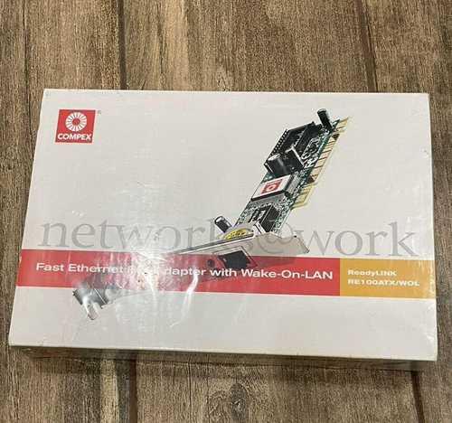 Сетевой адаптер RE100ATX/WOL