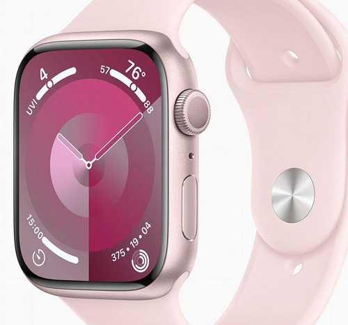 Смарт-часы Apple Watch Series 9, 45 мм Pink Al Pin