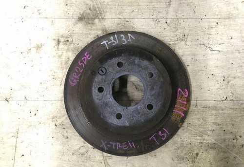 Тормозной диск задний Nissan X-Trail T31 2007