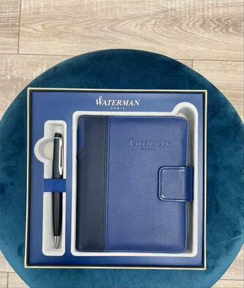 Подарочный набор: ручка Waterman + Блокнот