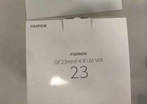 Fujifilm gf 23mm f 4 Новий