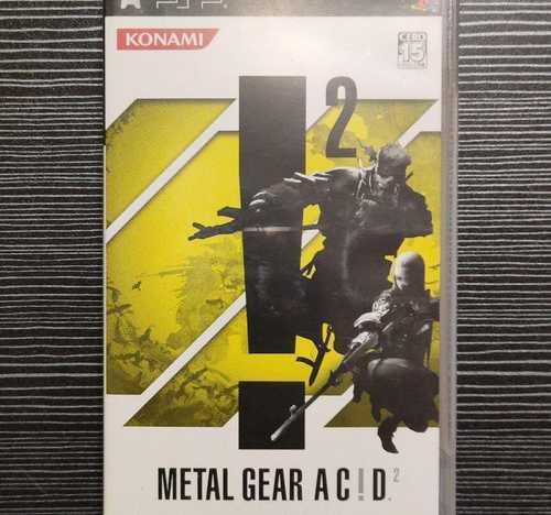 Диск PSP Metal Gear Acid 2