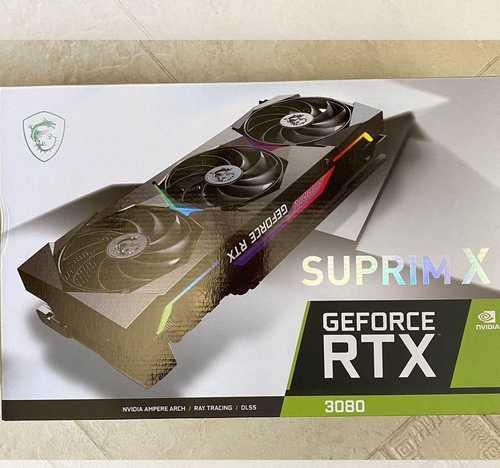 Видеокарта GeForce RTX 3080 suprim X10Gb