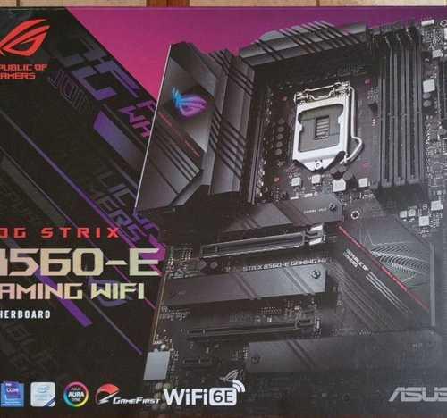 Asus ROG strix B560-E Gaming wifi + I5 11400