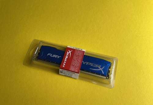 HyperX Fury DDR3 1866 мгц 8 GB dimm blue