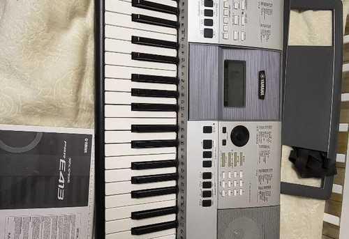 Синтезатор yamaha psr e413