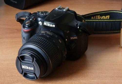 Фотоаппарат nikon d5200 kit 18-55