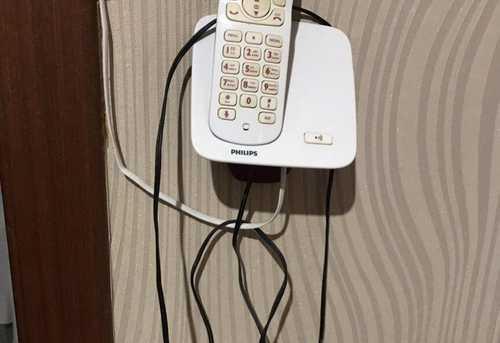Телефон стационарный philips