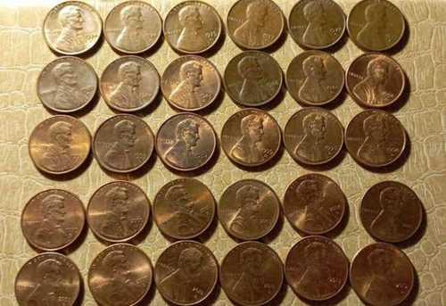 Монеты центы США