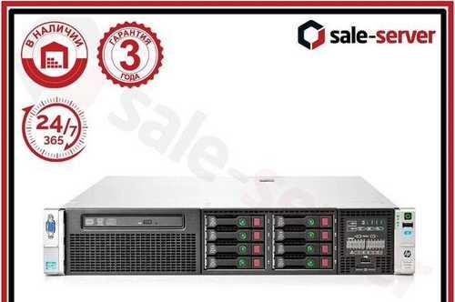 Сервер HP DL380p Gen8 8SFF 2x E5-2640 32GB 460W
