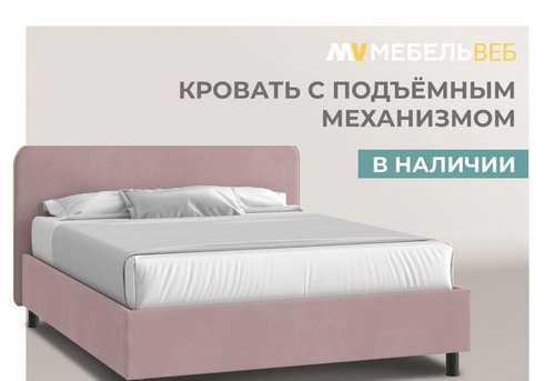 Кровать с мягкой спинкой Советский