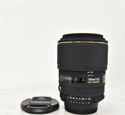 Sigma 105mm F/2.8 D EX DG Macro на Nikon