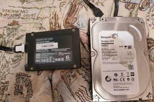 Жёсткие диски SSD и HDD