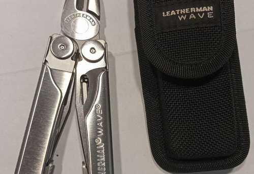 Мультитул leatherman Wave с чехлом Бьянки