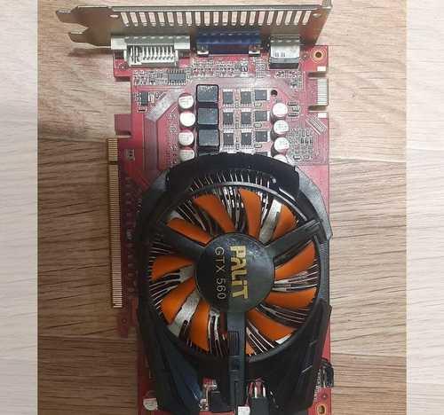 Видеокарта gtx 560 1gb ddr5