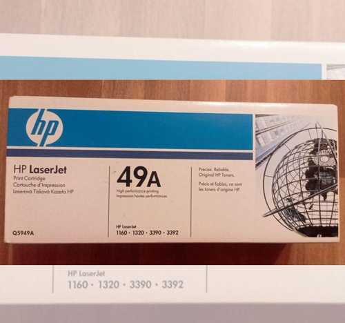 Картридж HP Laser jet 49a