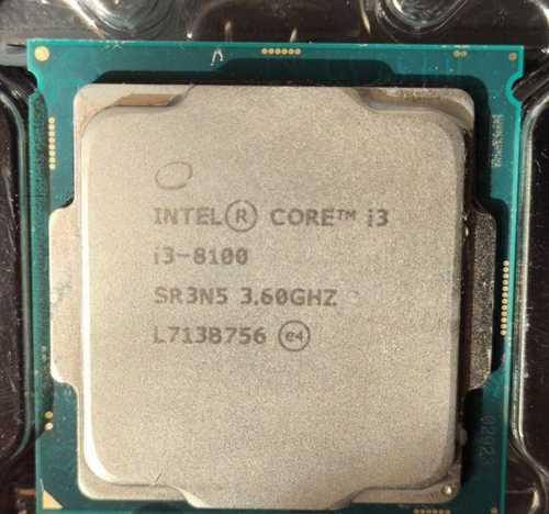 Процессор Intel Core i3-8100