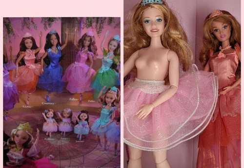 Барби редкие 12 танцующих принцесс Делия Феллон