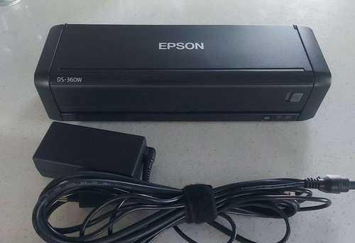 Портативный сканер Epson WorkForce DS-360W