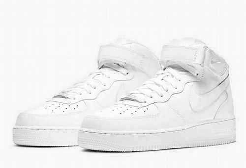 Кроссовки Nike Air Force 1 Mid '07 White/White