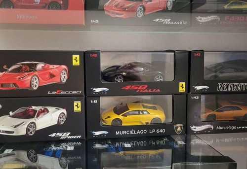 Ferrari и Lamborghini Hot Wheels Elite 1/43