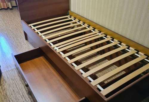Кровать односпальная с ящиком бу