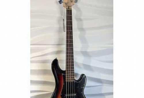 Басс гитара Cort GB3 5-String 3 Tone Burst Bass Gu